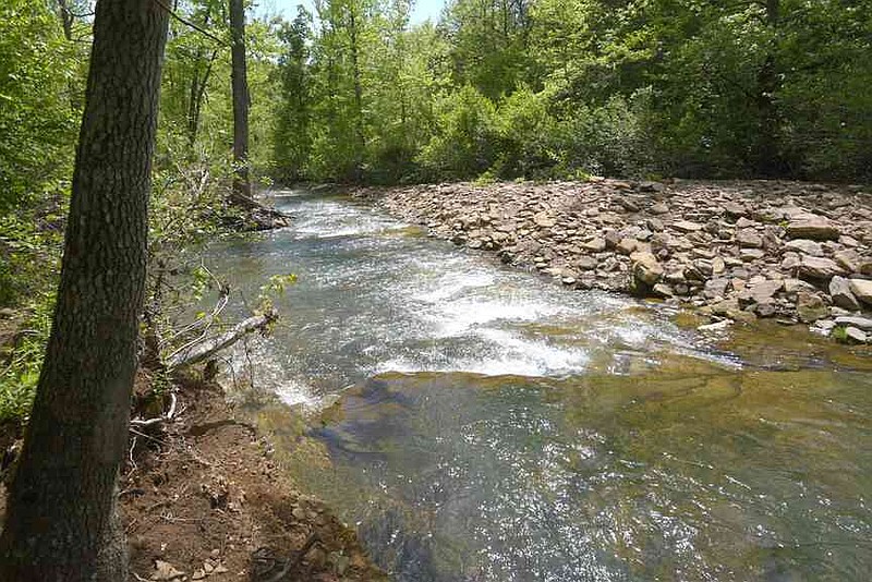 Waterfall the centerpiece of scenic Kings River Falls Natural Area ...