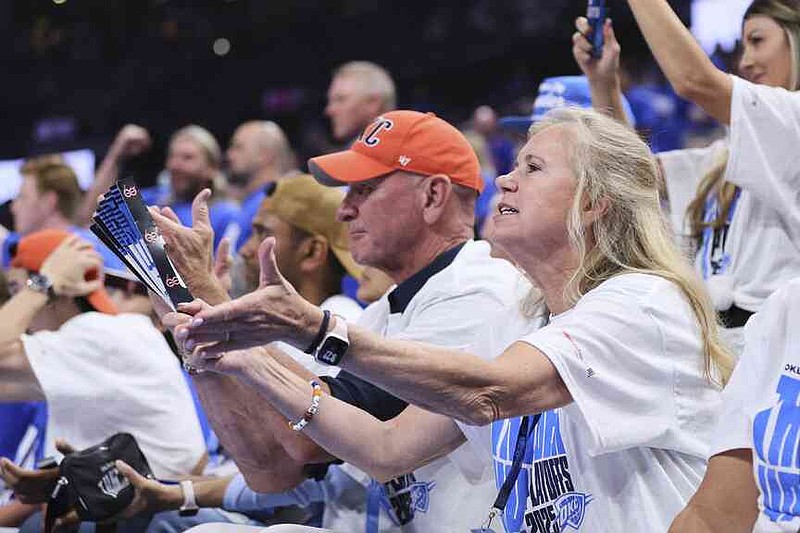 Thunder forecast rowdy home fans | The Arkansas Democrat-Gazette ...
