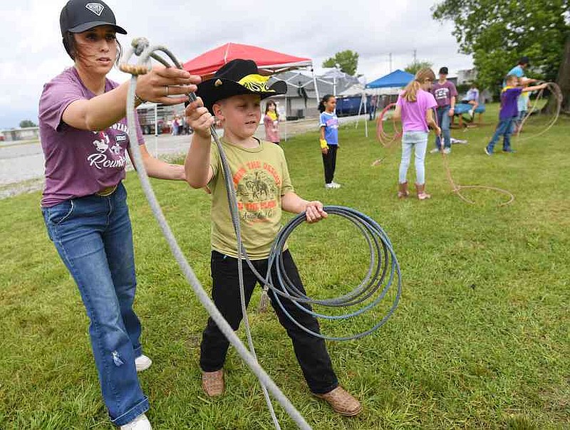 PHOTOS: Horse camp in Springdale | The Arkansas Democrat-Gazette ...