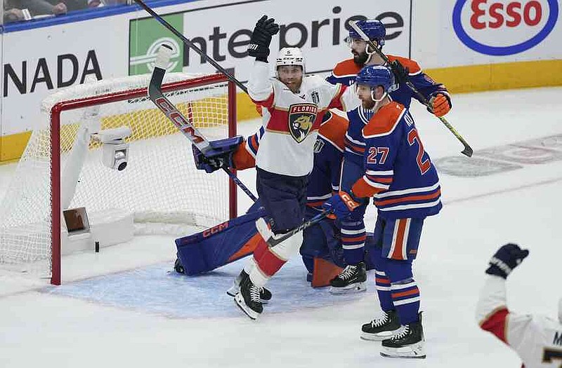 Oilers score in OT to capture Game 1 | The Arkansas Democrat-Gazette ...