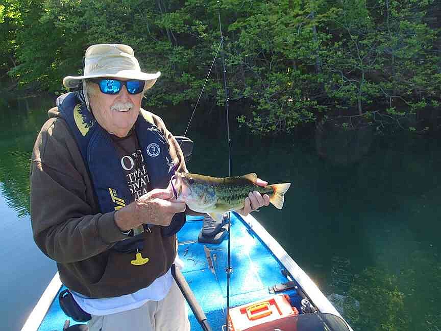 Make the lure plastic and purple to catch bass in summer | The McDonald ...