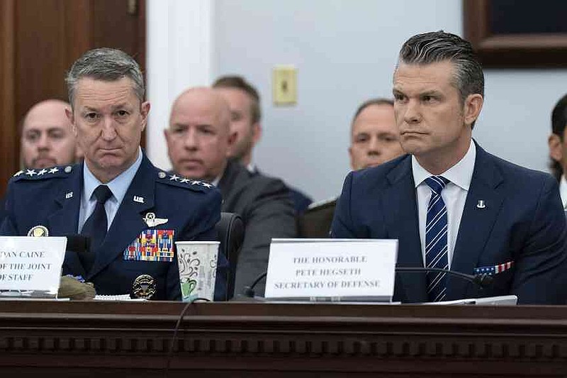 Hegseth grilled on deployment of troops to LA | The Arkansas Democrat ...