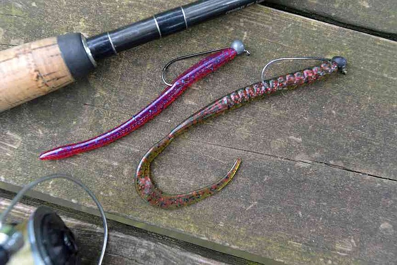 Make the lure plastic and purple to catch bass in summer | The ...