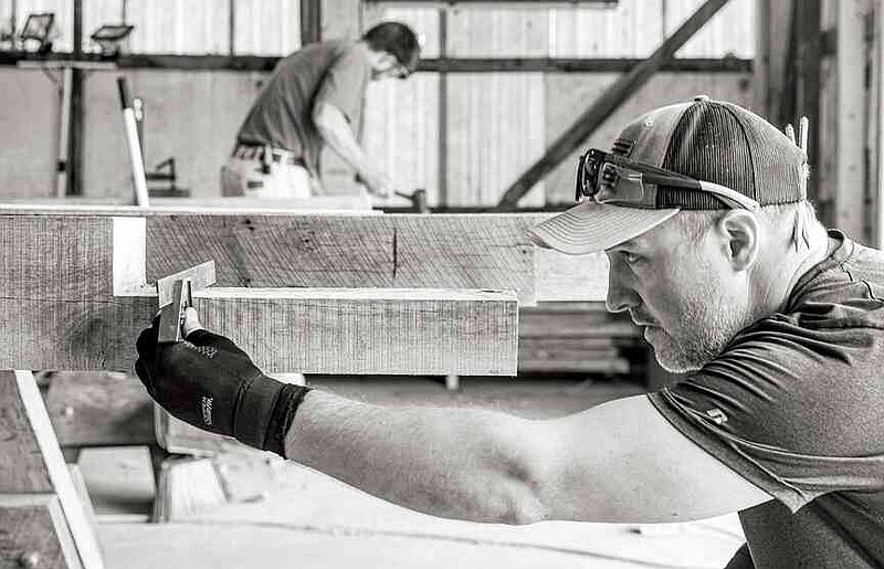 Timber framing workshop advances Colburn Barn restoration | The ...