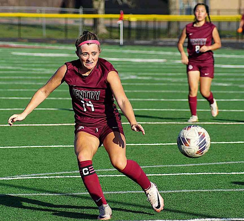 Gentry’s Capps earns all-girls soccer team honors | Westside Eagle Observer