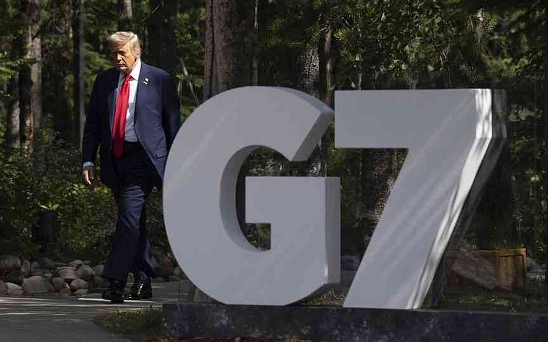 Trump abruptly exits G7 summit day early | Northwest Arkansas Democrat ...