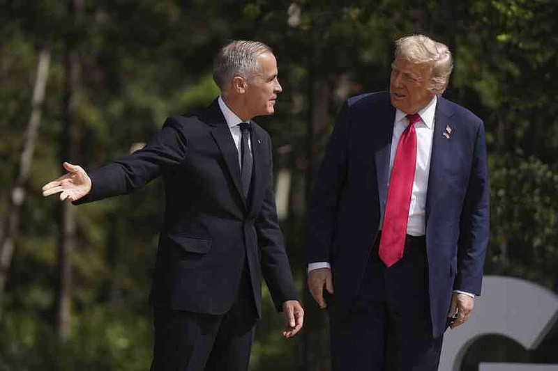 Trump abruptly exits G7 summit day early | The Arkansas Democrat ...
