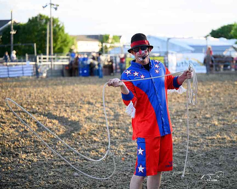 Siloam Springs Rodeo clown: Barrelman provides a ‘little island of ...