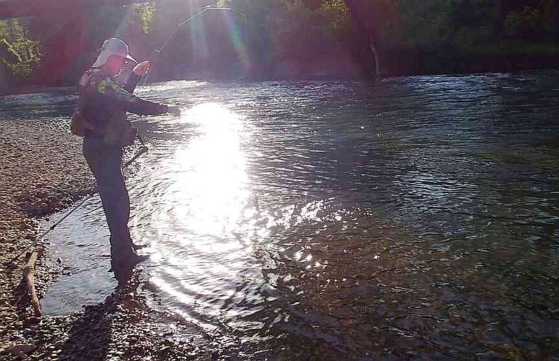 Getting to Osage Creek one challenge; swift water another | Northwest ...