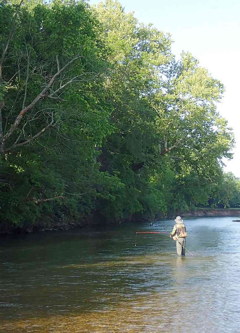 Getting to Osage Creek one challenge; swift water another | Northwest ...