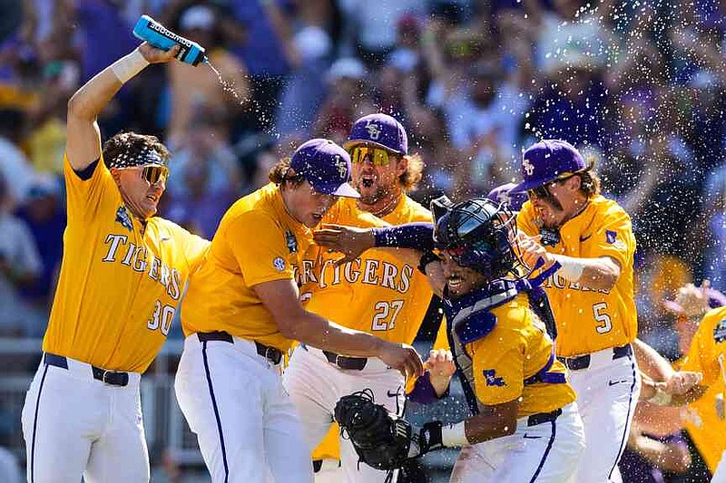 Pitching again key to LSU’s CWS title | The Arkansas Democrat-Gazette ...