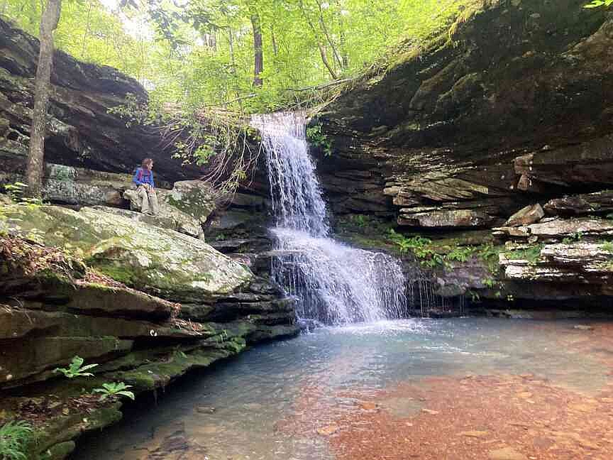Thrill at the spill: Waterfall hike offers two for one in Newton County ...
