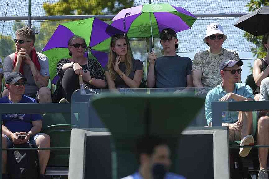 Wimbledon record-breaking Day 1 temperatures as the tournament gets ...