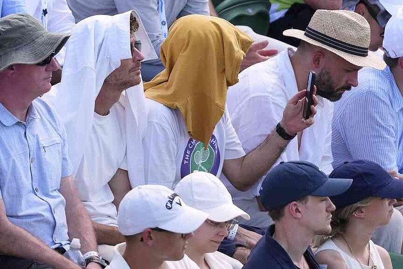 Wimbledon record-breaking Day 1 temperatures as the tournament gets ...