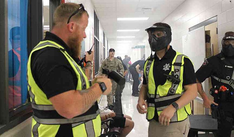 Pea Ridge, Little Flock first responders train for active shooting ...