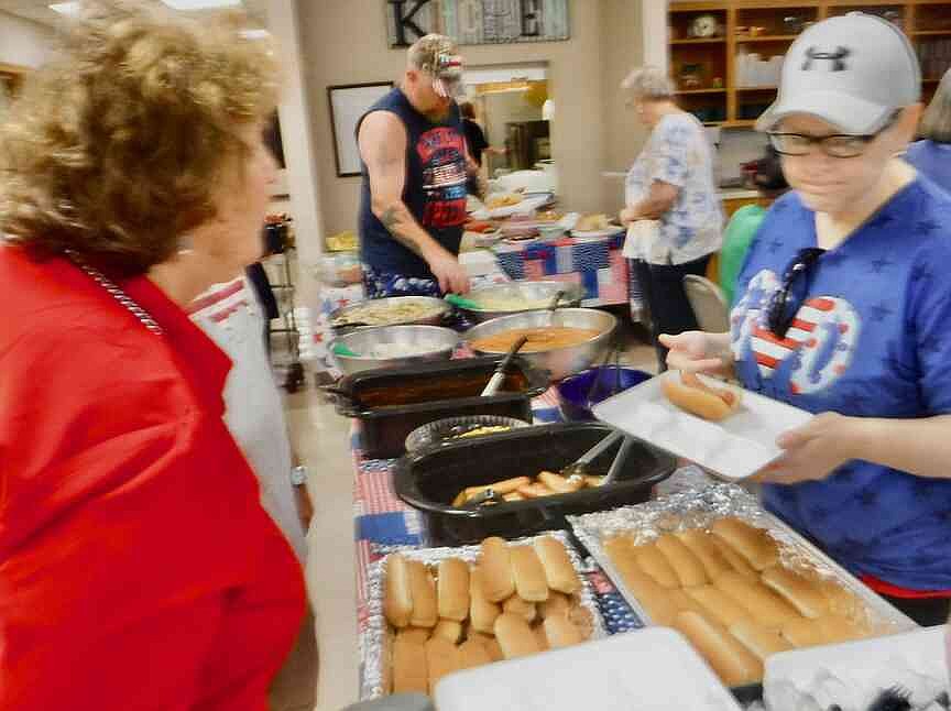 Senior Center patrons celebrate Independence Day | Westside Eagle Observer