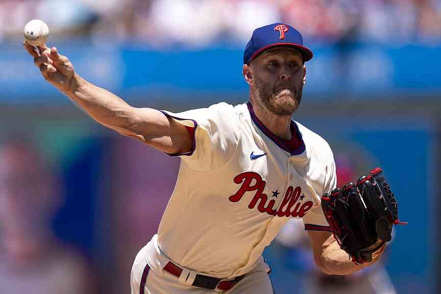 Phillies’ Wheeler tosses complete-game one-hitter | Northwest Arkansas ...