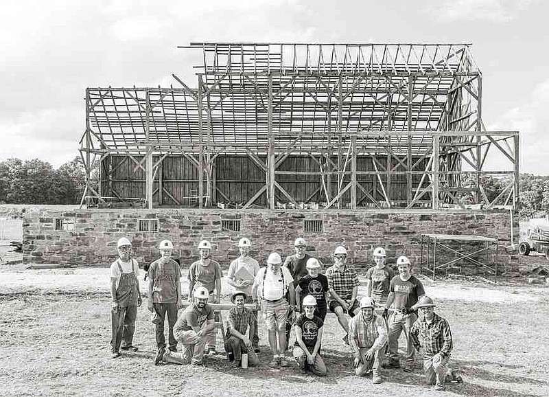 Timber framing workshop advances Colburn Barn restoration | The ...
