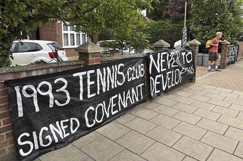 Wimbledon’s expansion plan heads to court | Hot Springs Sentinel Record
