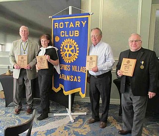 HSV Rotary presents awards to outstanding members | Hot Springs ...