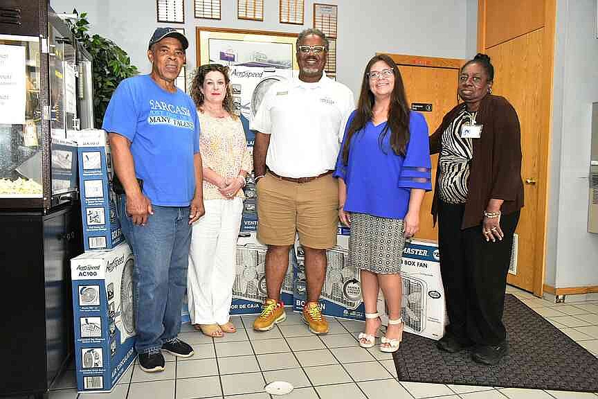 Car-Mart collects fans for Area Agency | Pine Bluff Commercial News