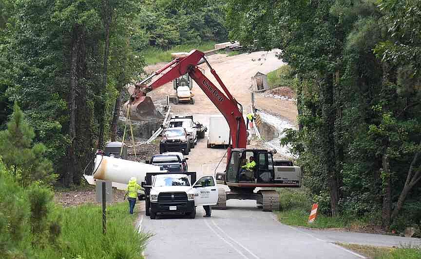Mahoney: Work on Cedarglade Road bridge over Bull Bayou nears ...