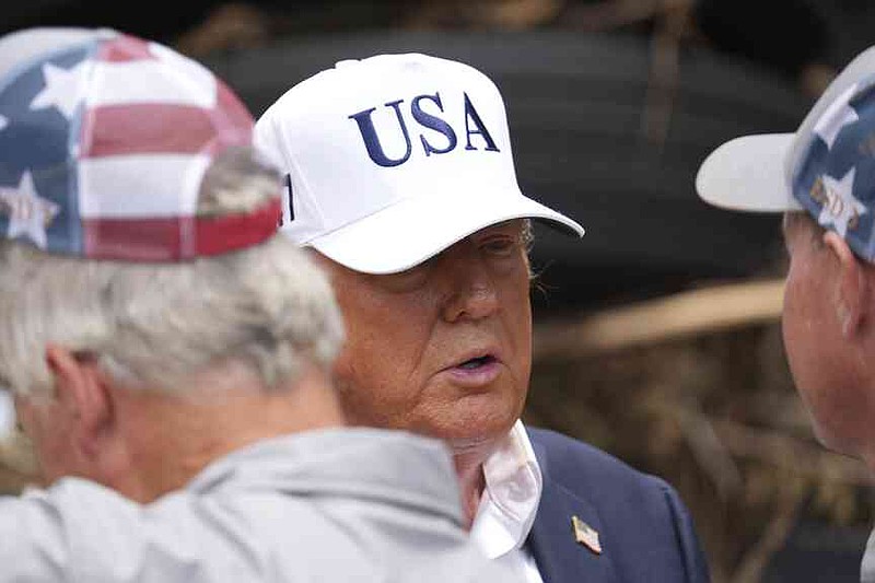Trump visits site of Texas floods | Northwest Arkansas Democrat-Gazette