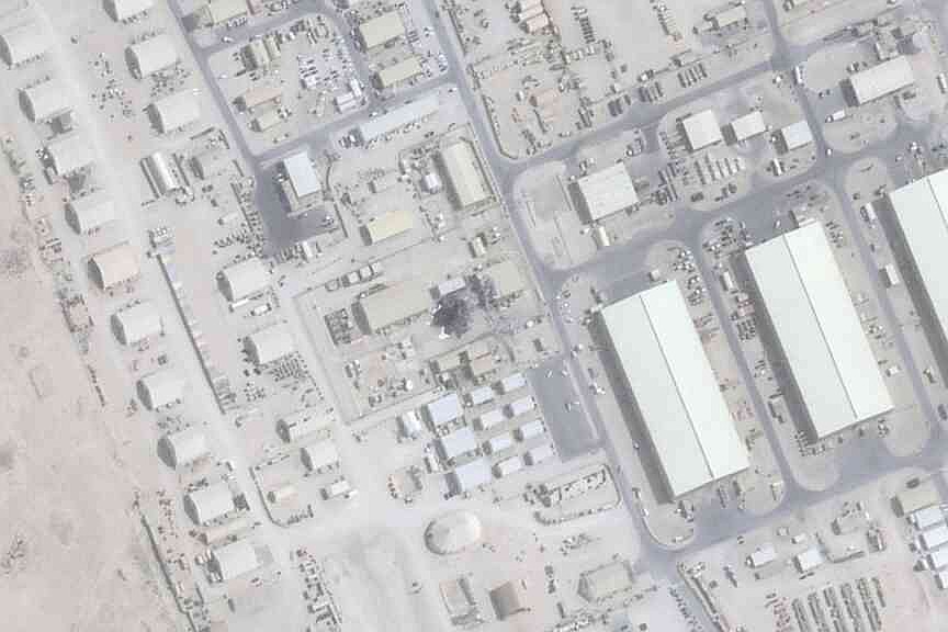 Iran hit air base housing US tech | Northwest Arkansas Democrat-Gazette