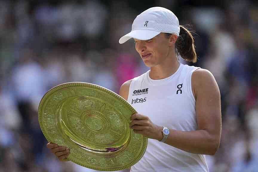 Swiatek back on top after doping case, drought | The Arkansas Democrat ...