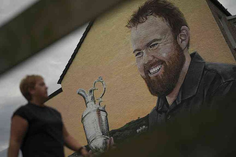 Lowry returns to Royal Portrush where mural depicts ‘special’ 2019 win ...