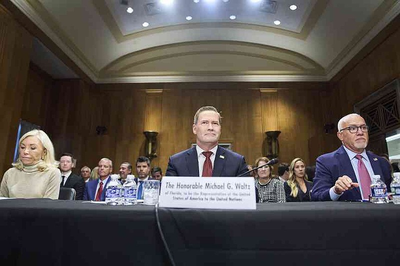 Waltz pledges ‘America First’ at UN confirmation hearing | The Arkansas ...