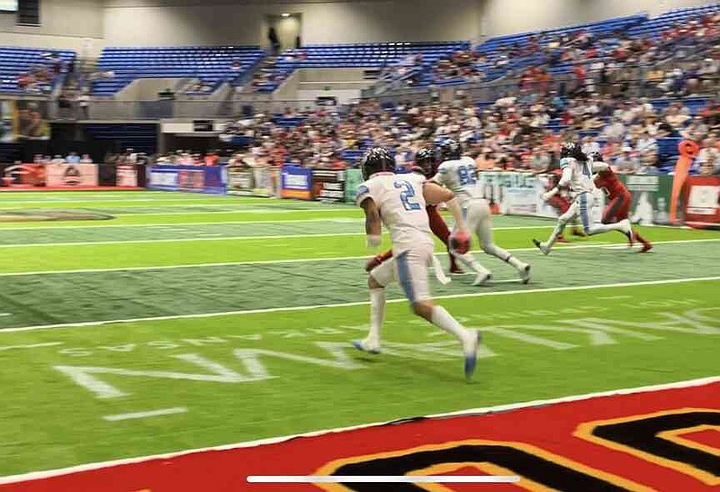 WATCH | Big man touchdown lifts Hot Springs Wiseguys to victory | Hot ...