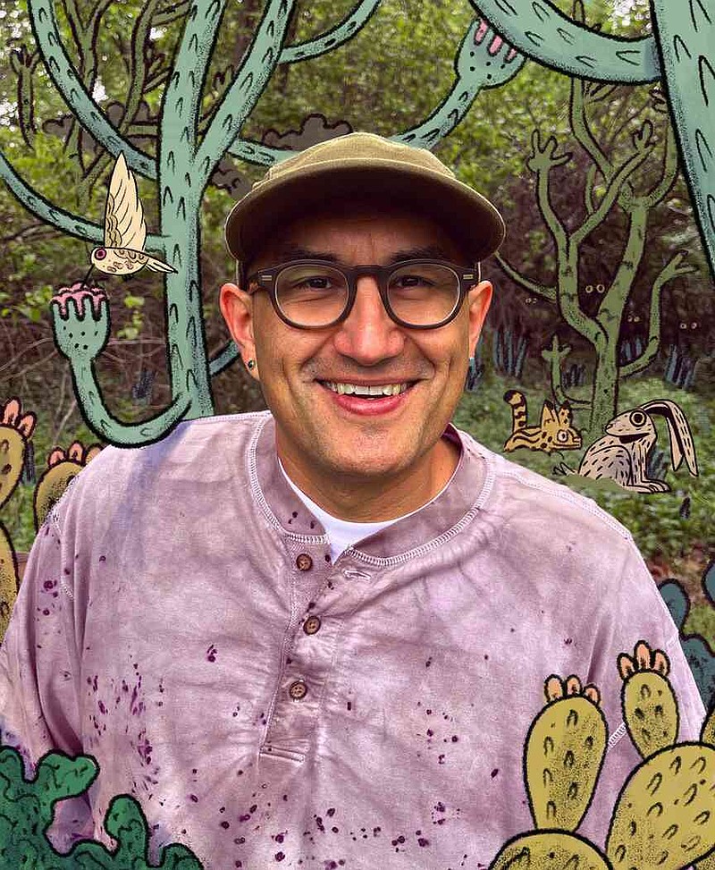 Fayetteville illustrator Zeke Peña’s “Sundust” bursts with colors ...