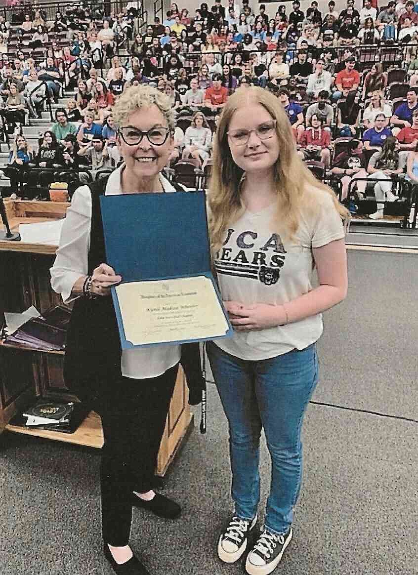 LH senior awarded DAR Good Citizen Award | Hot Springs Sentinel Record