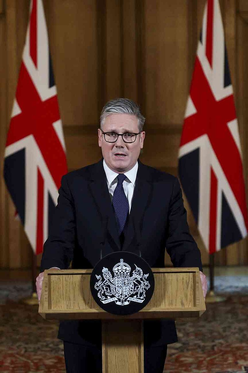 UK to recognize Palestine as a state if ceasefire is not reached | The ...