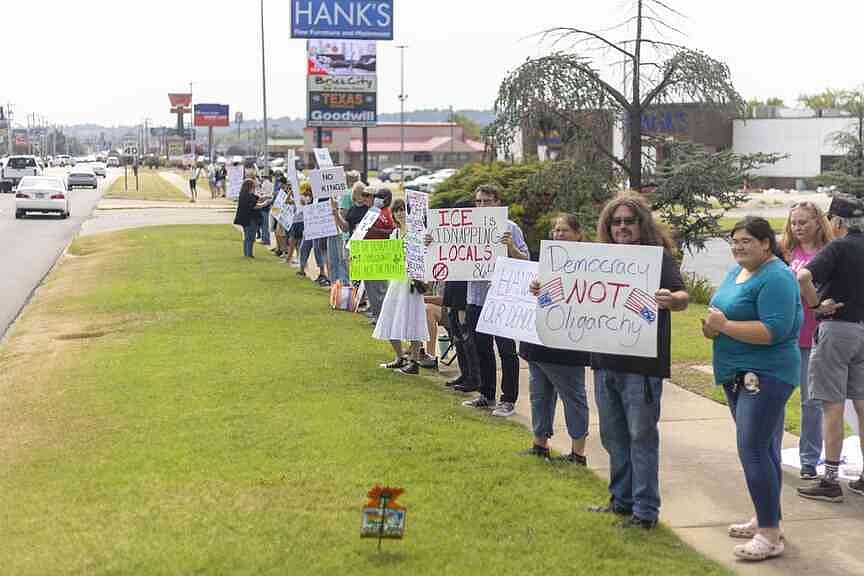 Fort Smith, River Valley residents turn out for ‘Rage Against The ...