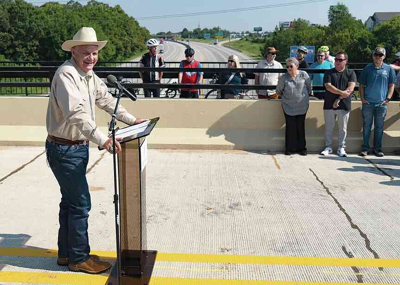 PHOTOS: New bridge opens in Springdale | The Arkansas Democrat-Gazette ...