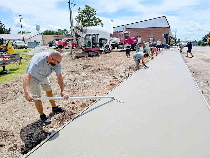 Work commences on Goodman Veteran Park | The McDonald County Press