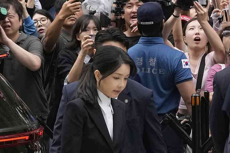 Ousted S. Korean leader’s wife questioned | The Arkansas Democrat ...