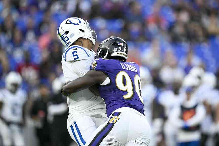 Richardson injured in Colts’ loss | Hot Springs Sentinel Record