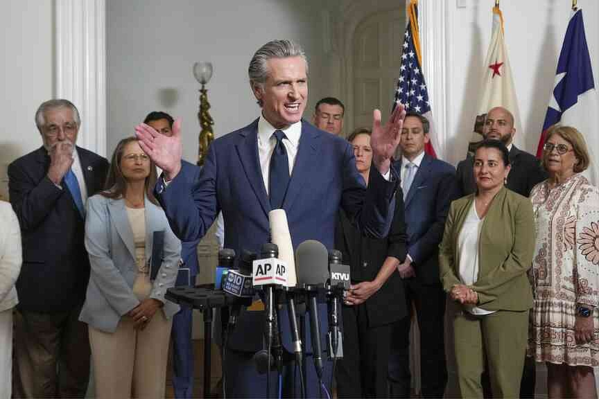 California’s Gavin Newsom, Nancy Pelosi back Texas Democrats as GOP ...