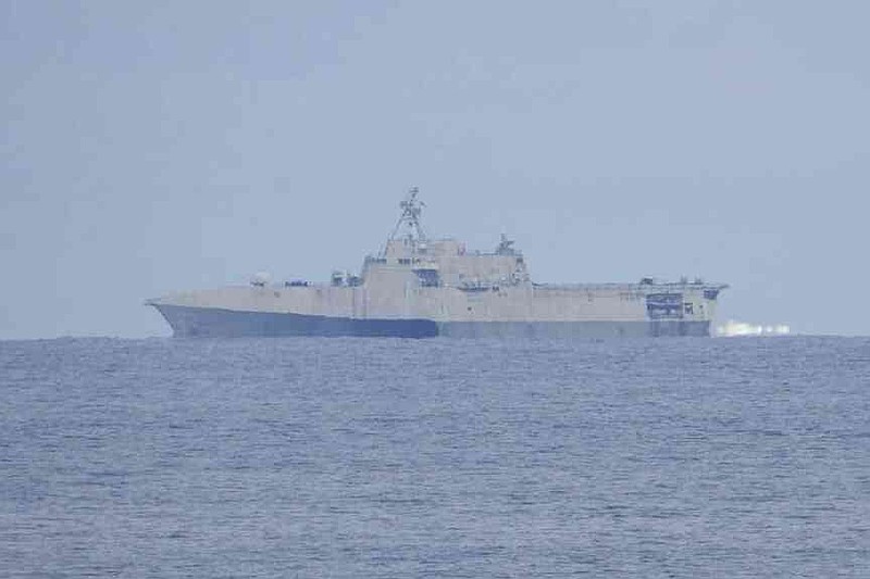 US ships sail in disputed S. China Sea shoal | Northwest Arkansas ...