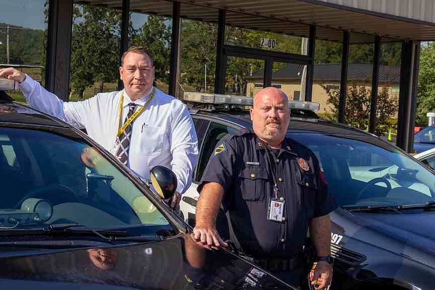 WATCH | Russellville gifts two patrol cars to Cutter Morning Star ...