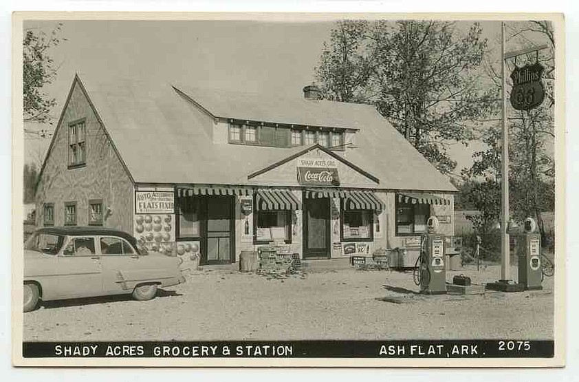 Arkansas Postcard Past: Ash Flat, circa 1953 | The Arkansas Democrat ...