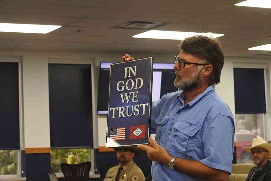 Benton County Quorum Court votes 12-0 to display ‘In God We Trust ...
