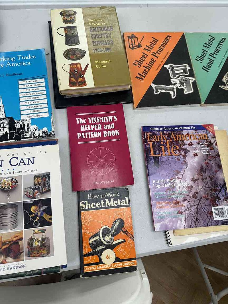 Workshop attendees learn from master tinsmith | Northwest Arkansas ...