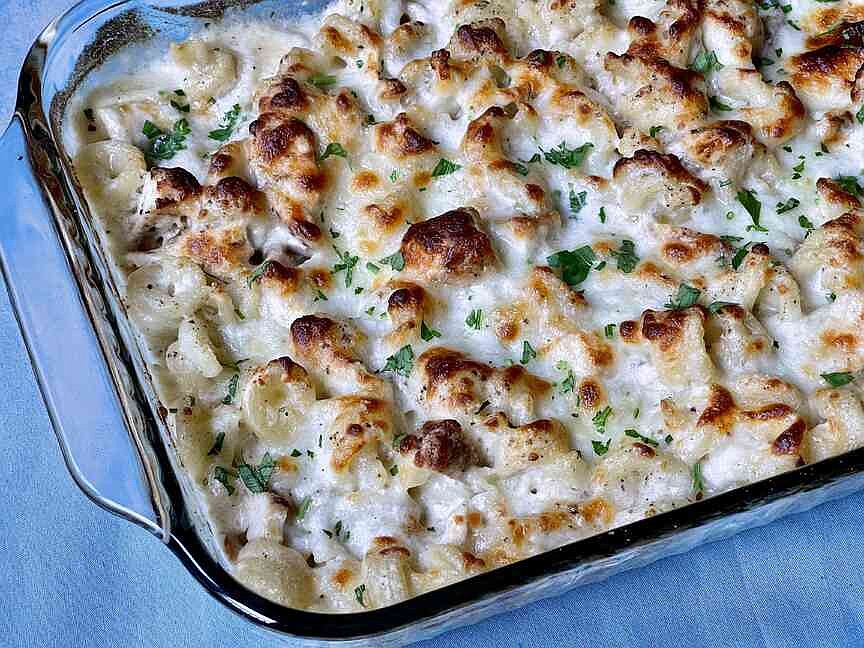 FRONT BURNER | OPINION: Chicken Alfredo pasta bake inspired by ...