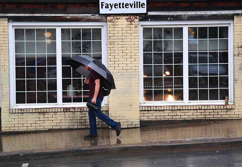 Storm system drops more than 4 inches of rain on Northwest Arkansas; Springdale water main ...