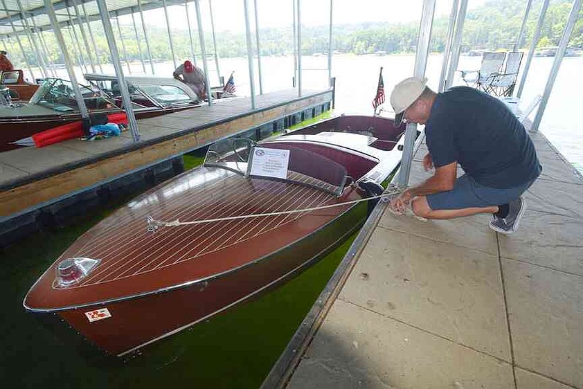 Vintage boat owners welcome guests at Beaver Lake | Northwest Arkansas ...
