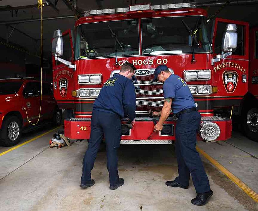 Fayetteville first city in Arkansas to adopt Firefighters Bill of ...